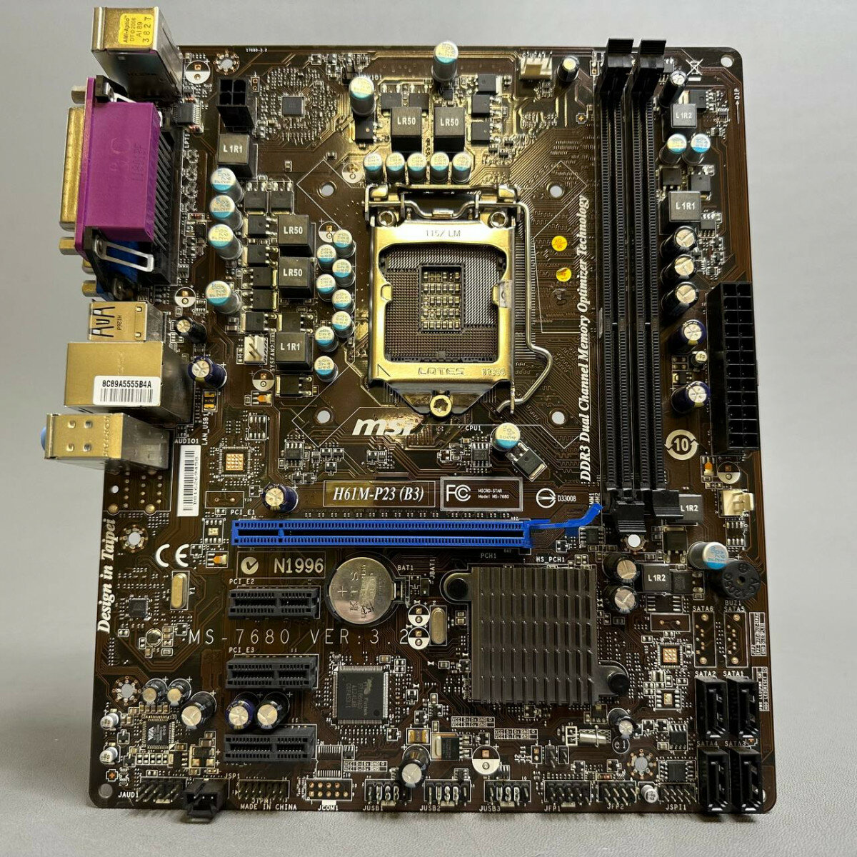 Материнская плата MSI H61M-P23 (B3)
