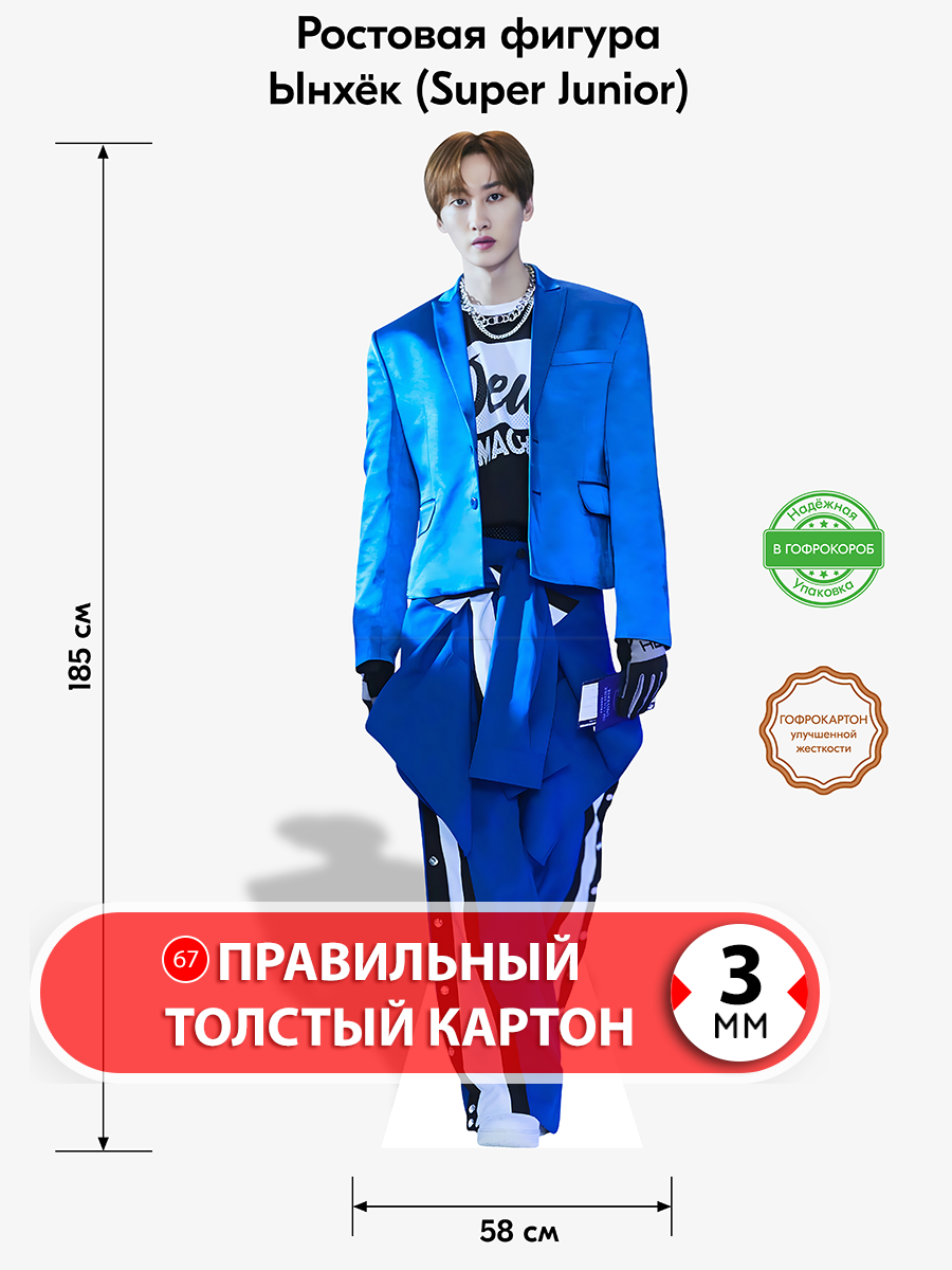 Аксессуар для фотосессий, Ынхёк (Super Junior) 2, ростовая фигура