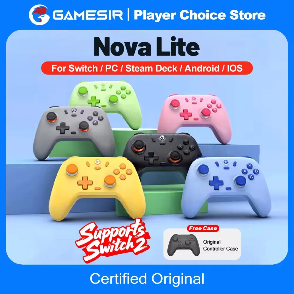 GameSir Nova Lite (Yellow) для PC/Switch — фото 1