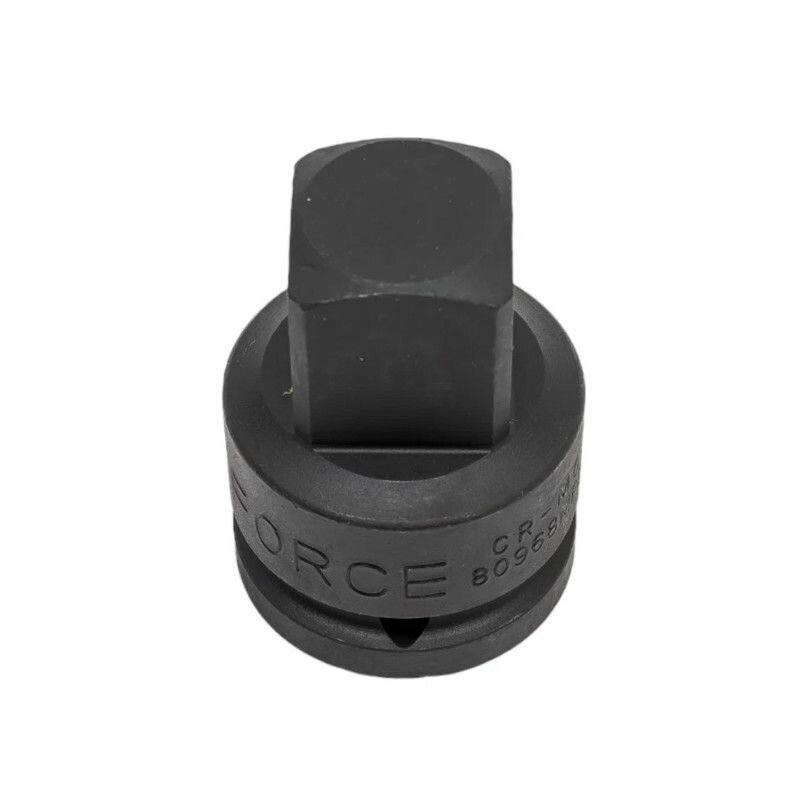 Адаптер ударный 3/4"(F) х 1"(M) 60 мм, FORCE 80968MPB