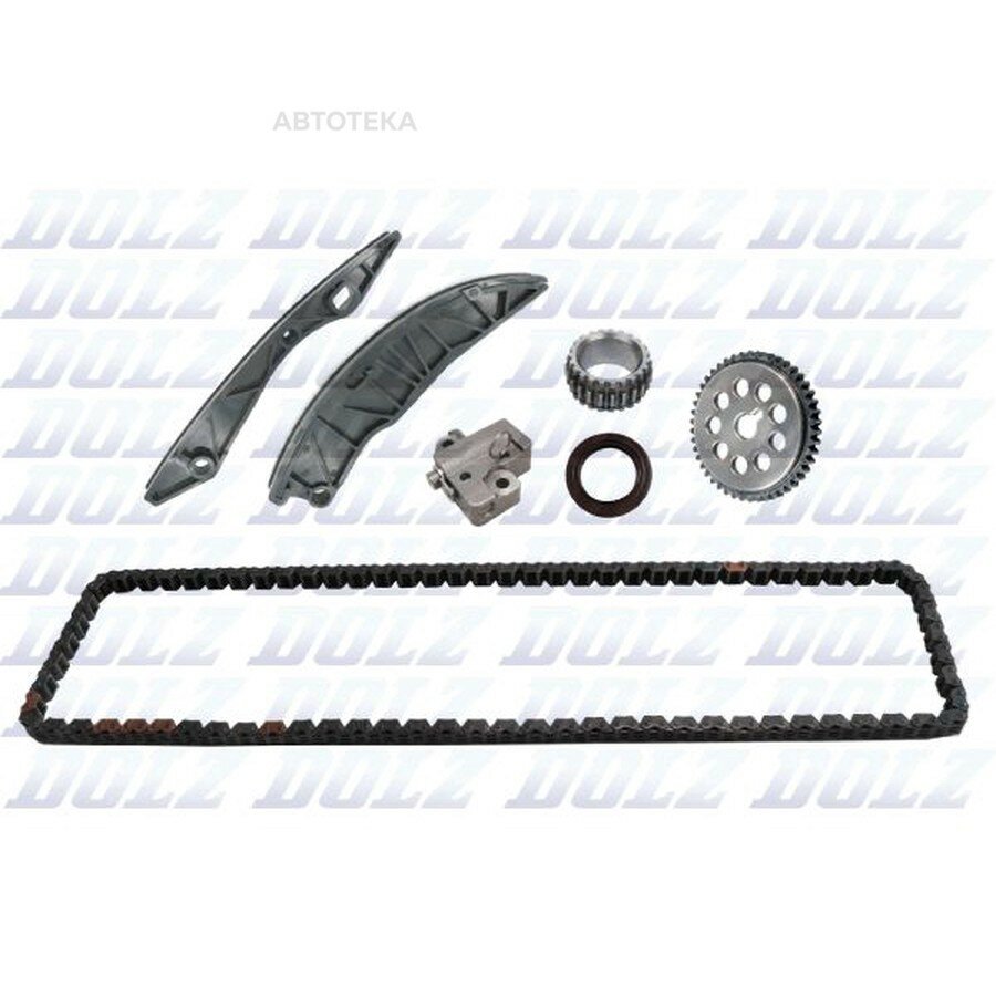 Комплект цепи ГРМ DOLZ SKCH015 HYUNDAI/KIA SOLARIS/i30/CEE'D/RIO G4FA/G4FC 1.4-1.6 09-16