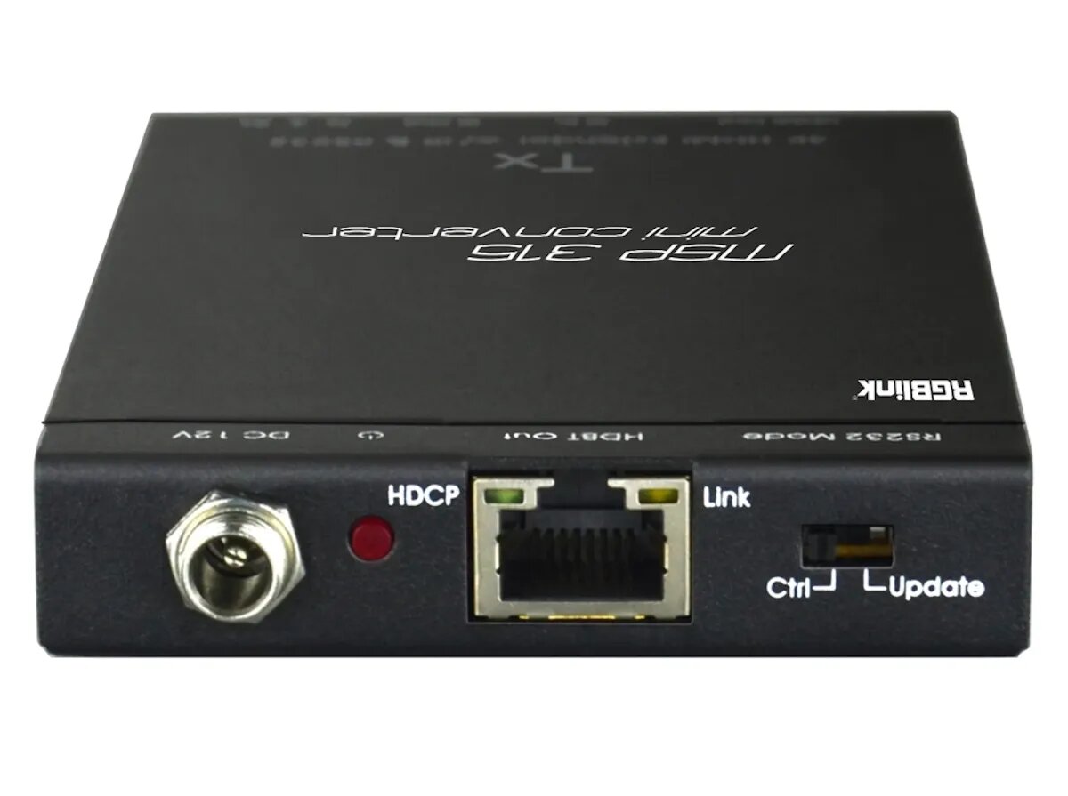 Преобразователь сигнала HDMI (4К@30) в HDBaseT RGBLink MSP 315-4 TX