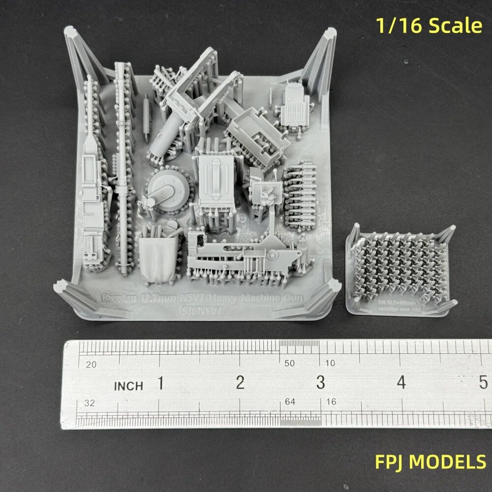 Миниатюрная модель пулемета нсвт 12,7 мм (1/35, 1/16) 1 in 16 scale