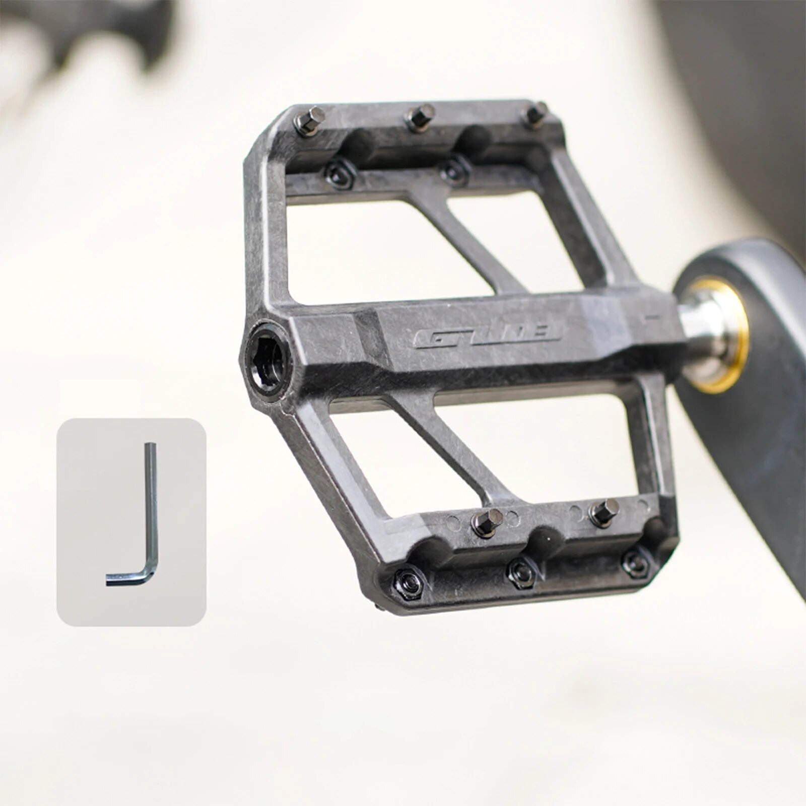 Педали для велосипеда Carbon Fiber 1 пара