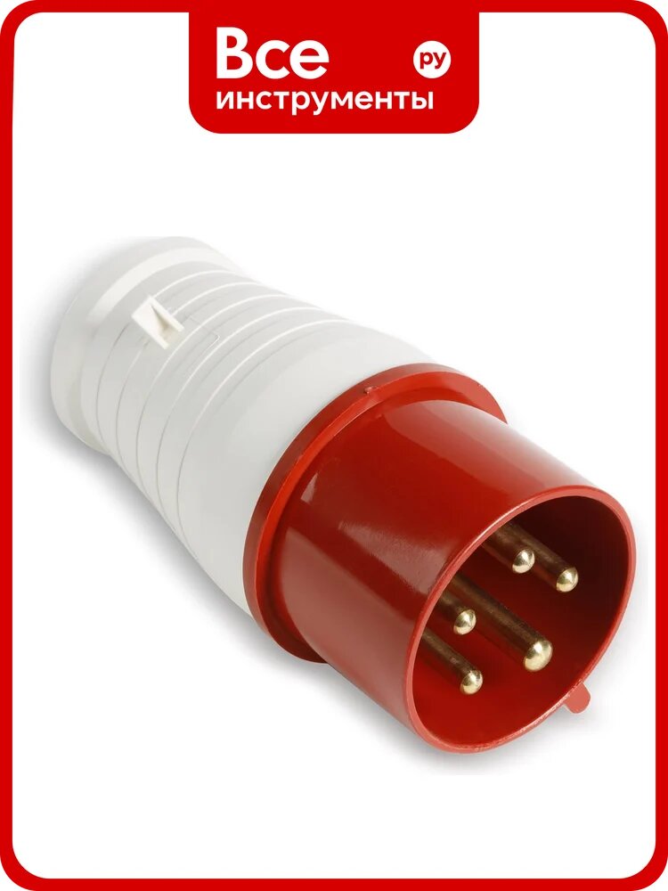 Вилка переносная Smartbuy 015 3Р+РЕ+N 16А 380В IP44, SBE-16-PP5-380