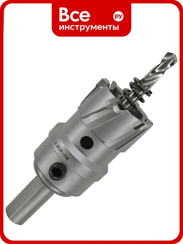 Коронка по металлу HM (64х28 мм; хвостовик 13 мм; комплект) D.BOR HS-HM-28-064-T