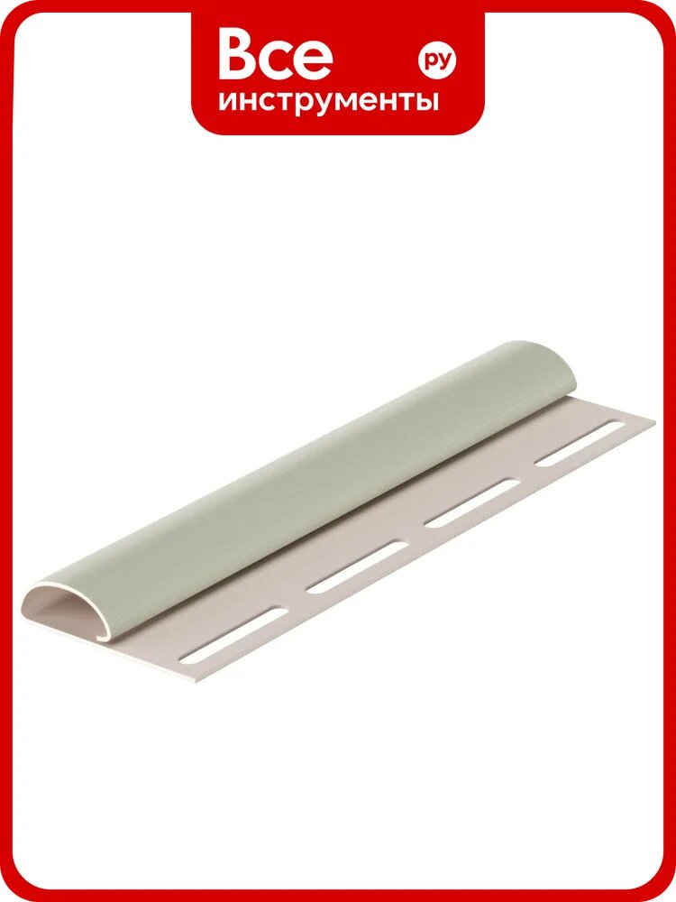 Финишный профиль Docke Premium PSFP-1049, цвет халва, гладкий, ПВХ, 300 см