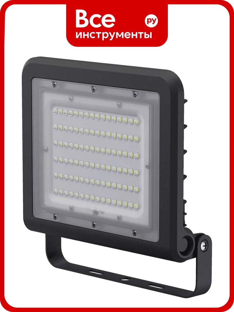 Светильник Navigator NFL-02-100-6.5K-BL-LED, 100Вт, IP65, холодный белый свет