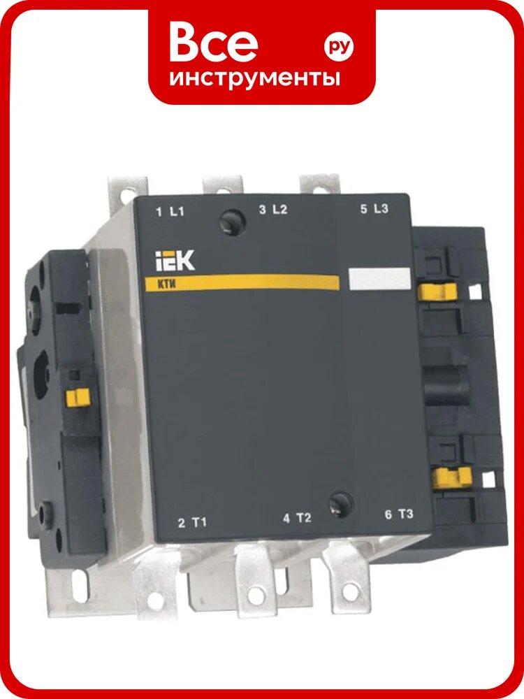 Контактор IEK КТИ-5225 225А, 230В/АЗС KKT50-225-230-10