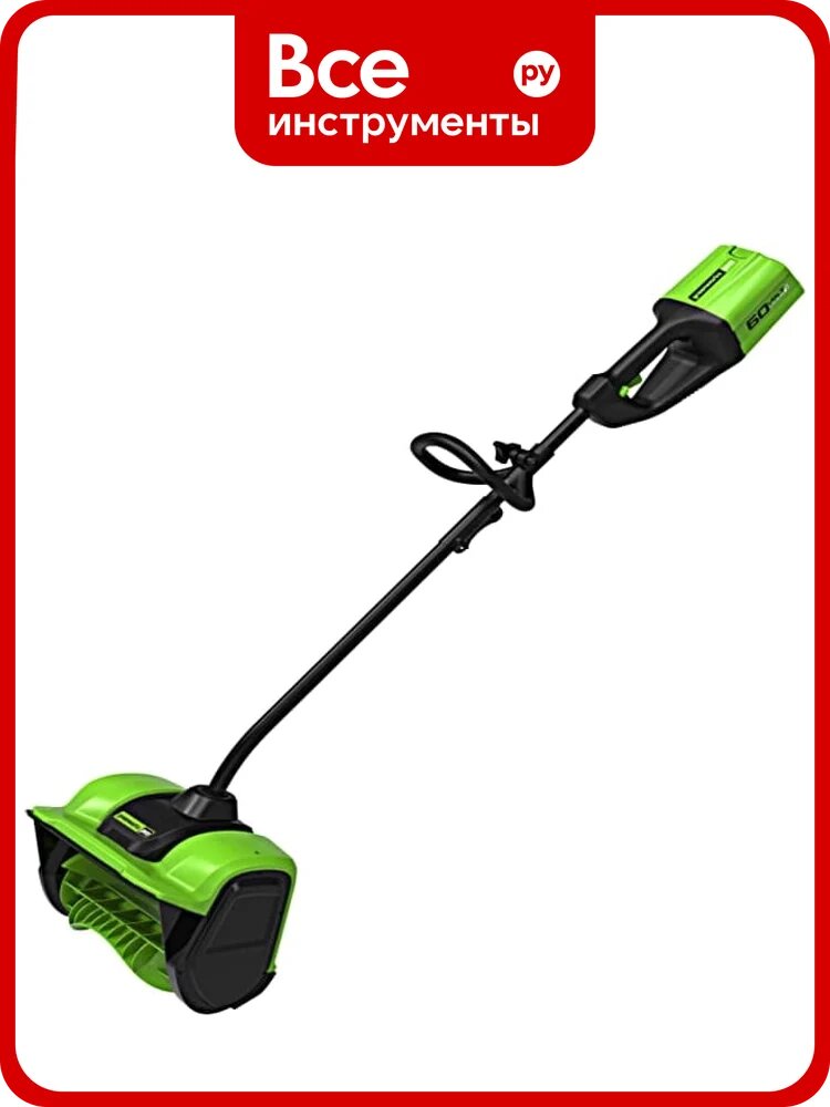Бесщеточный аккумуляторный снегоуборщик GreenWorks 60V, 30 см 2602607