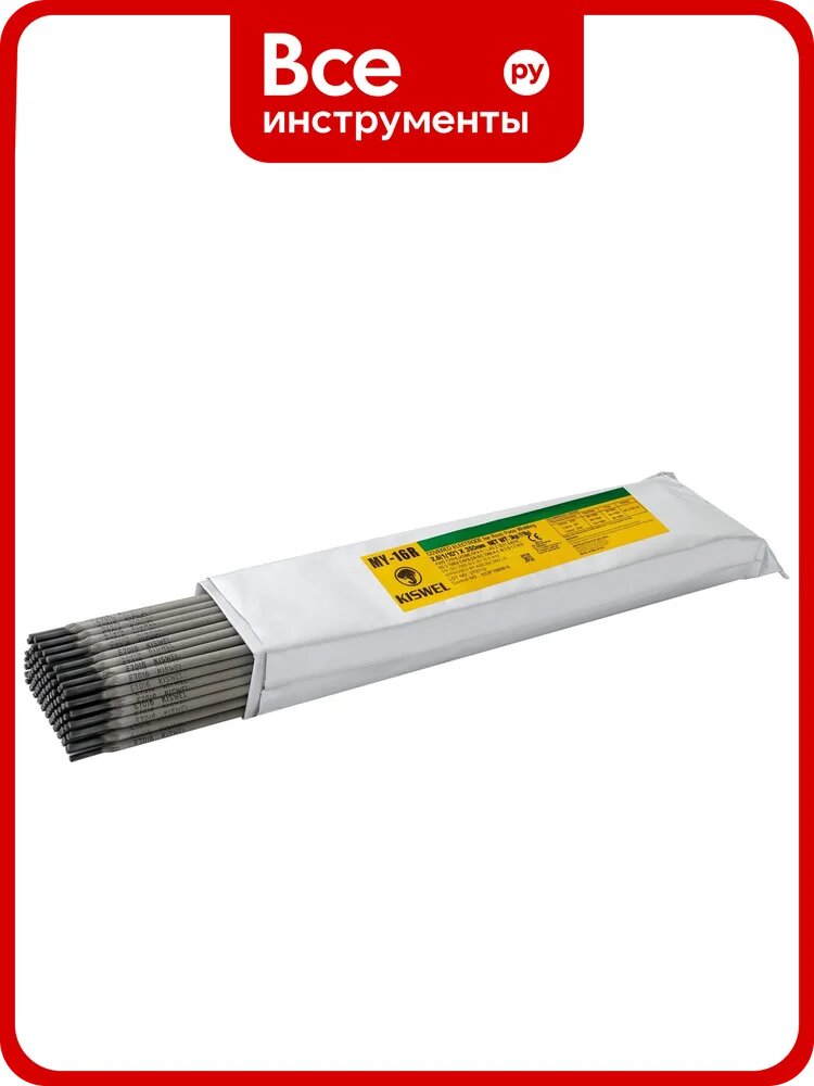 Электроды сварочные KISWEL MY-16R 2.6 мм, 5 кг KISWEL К017735