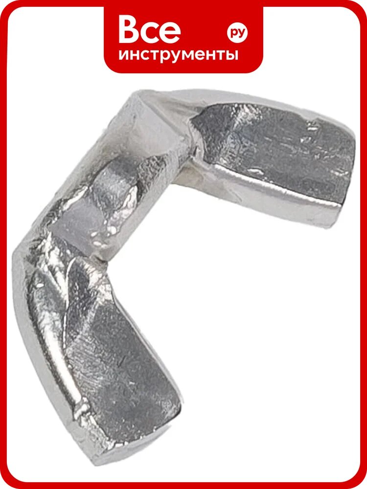 Гайка-Барашек DINFIX А2 нерж, М4, 50 шт. 00-00002529 из нержавеющей стали, правосторонняя резьба, штучная фасовка