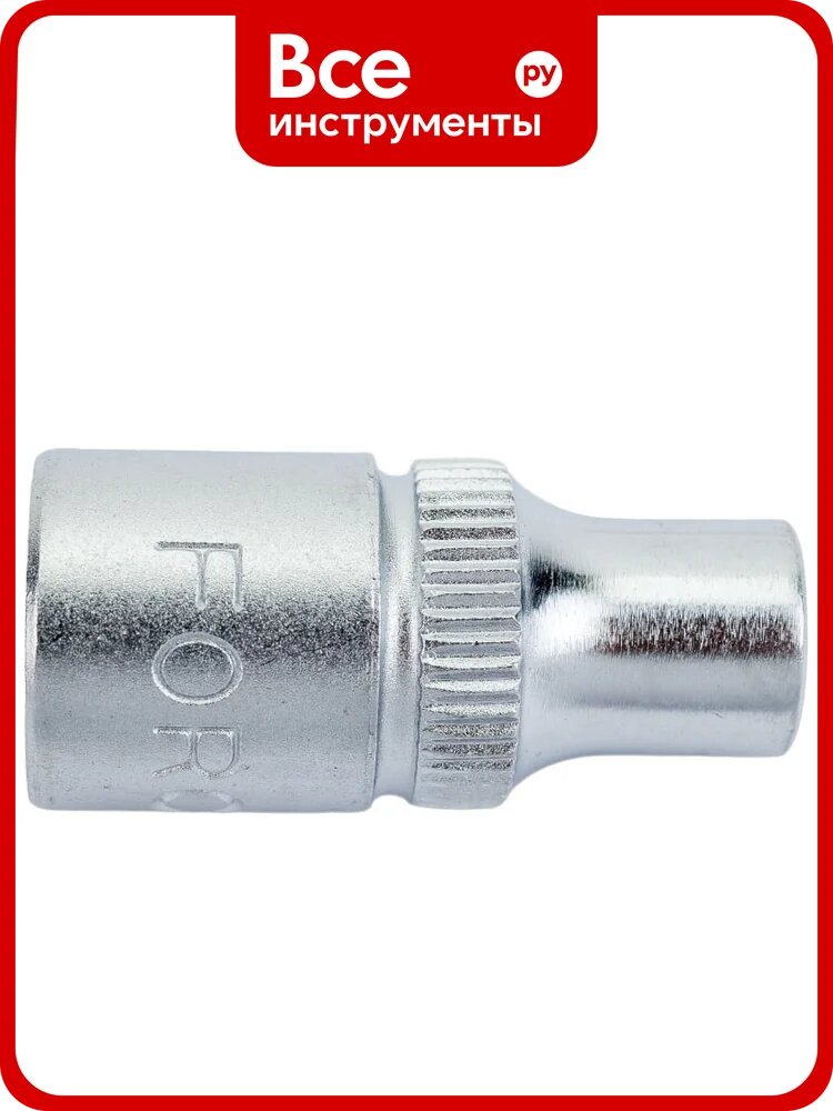 Головка 1/4, 25 мм, E06 FORCE 52606 – торцевая головка с квадратным креплением, TORX E6, сплав