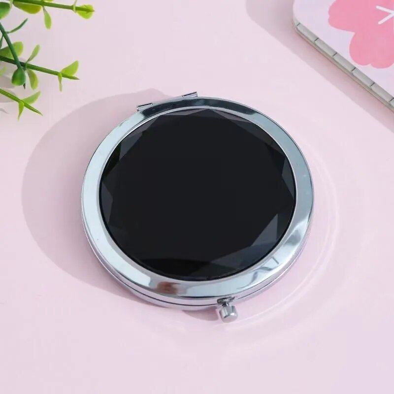 Зеркало карманное "wedding_mirror_mini_foldable", 7.5 см х 7.5 см, 1 шт