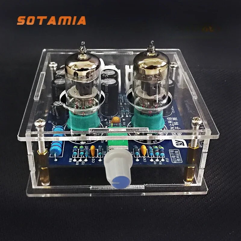 SOTAMIA 6J1 ламповый предусилитель DIY kit