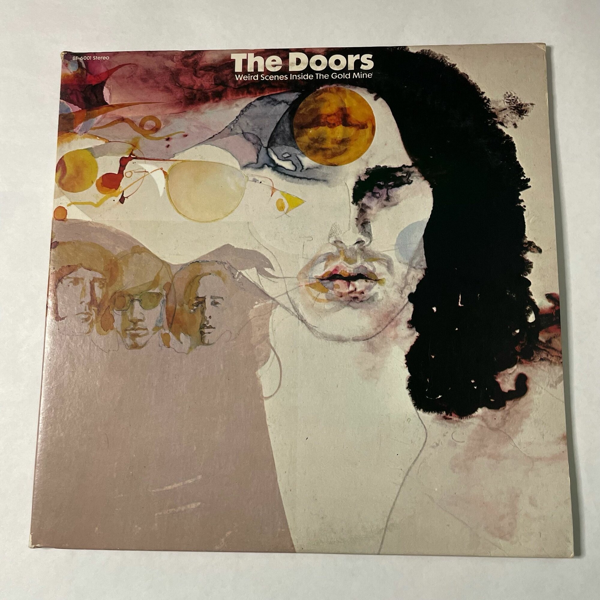 Винтажная виниловая пластинка LP The Doors Weird Scenes Inside The Gold Mine (США 1972) Riders On The Storm