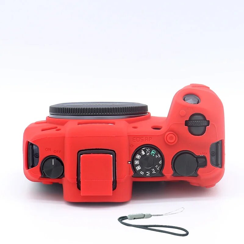 Силиконовый чехол для Canon EOS RP, красный