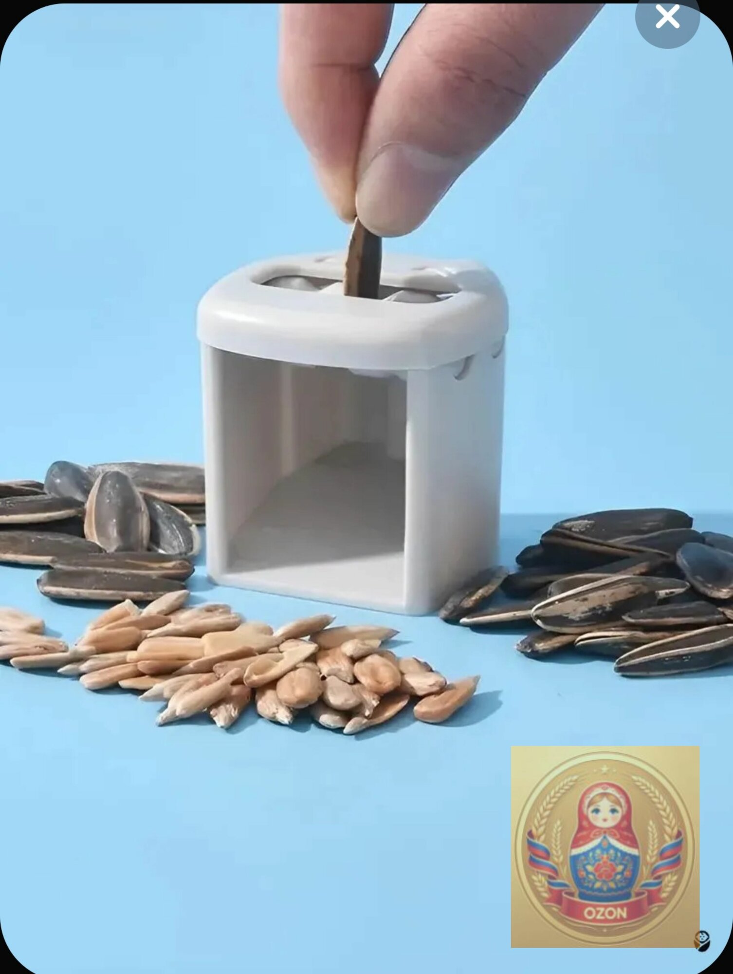 Ручная машинка для очищения семечек