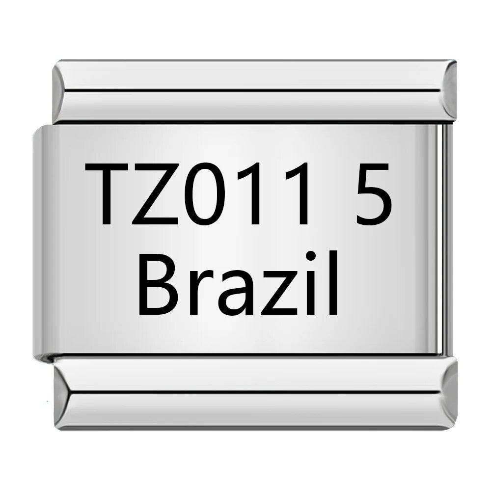Бусина-шарм TZ011 5 Brazil