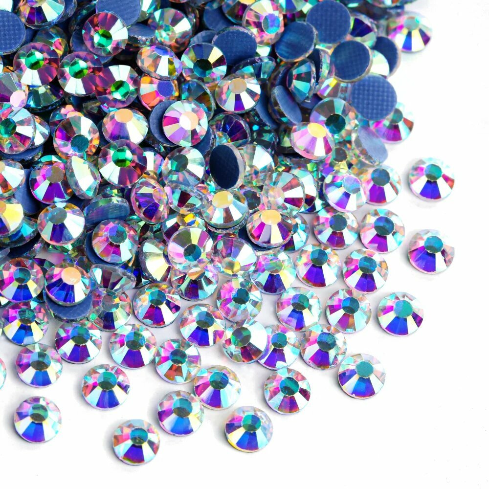 DMC стразы hotfix стекло круглая ss6-ss30 SS20-1440pcs, DP02 Crystal AB