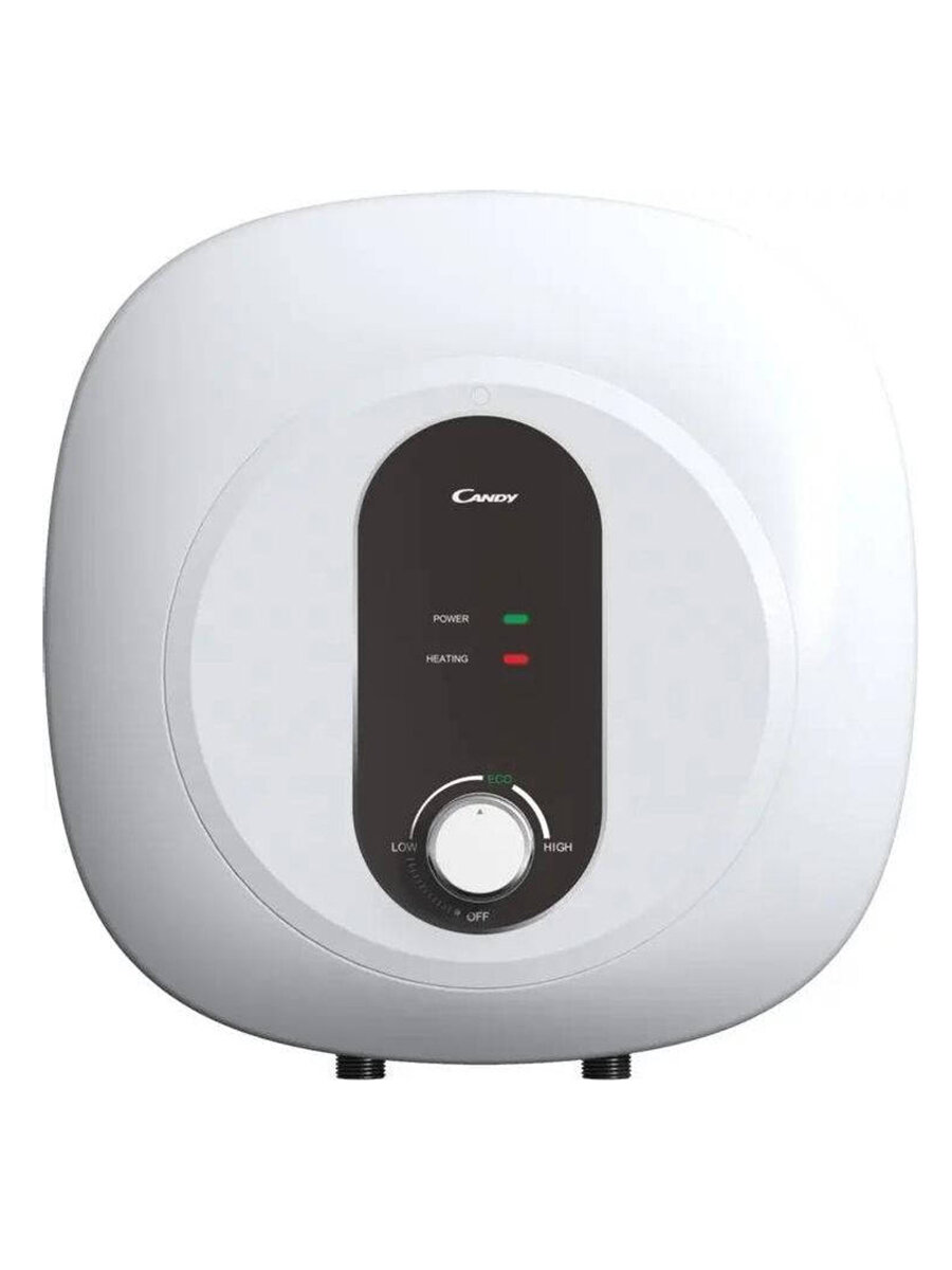 Candy CS10V-EM1(R) 10 л Водонагреватель накопительный, 2 кВт, белый