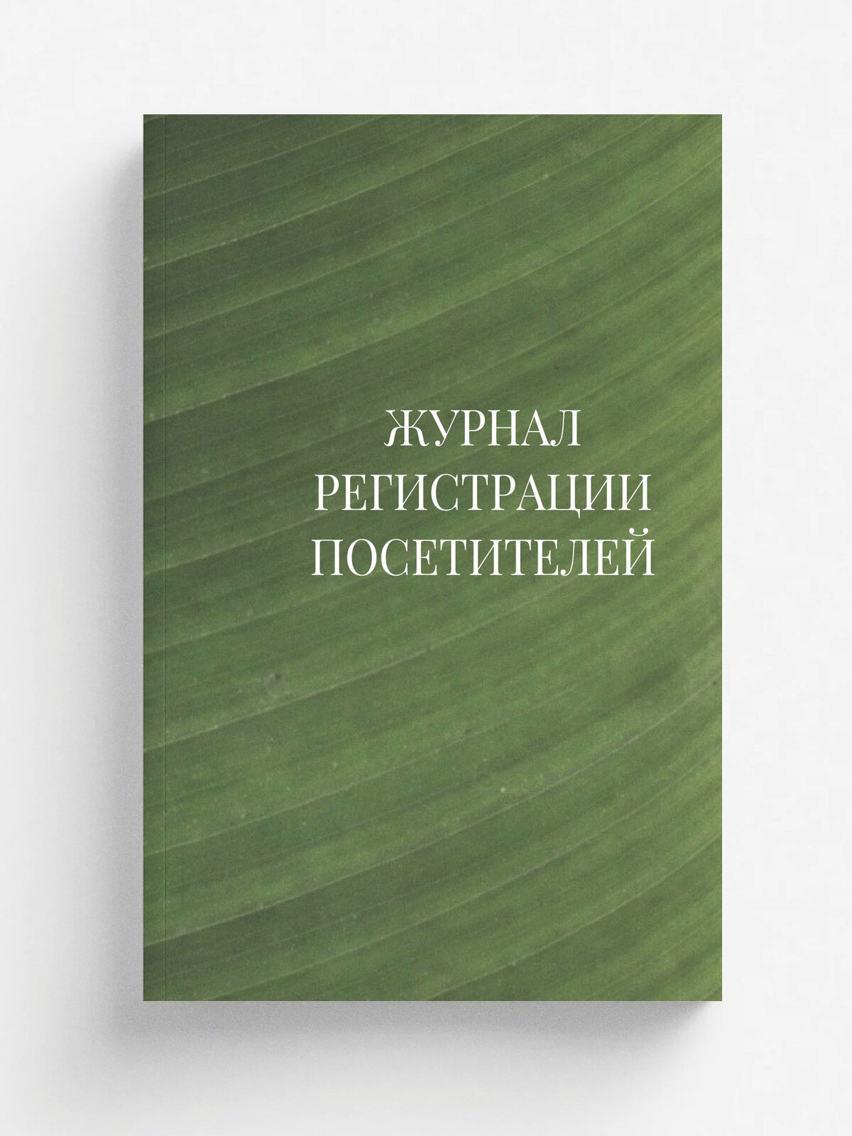 Журнал регистрации посетителей