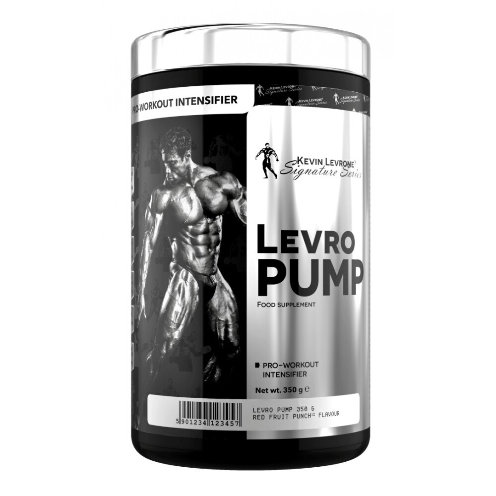 Предтреник Kevin Levrone Signature Series LevroPump, 350 г, Вкус Red Fruit Punch / Пунш из Красных Фруктов