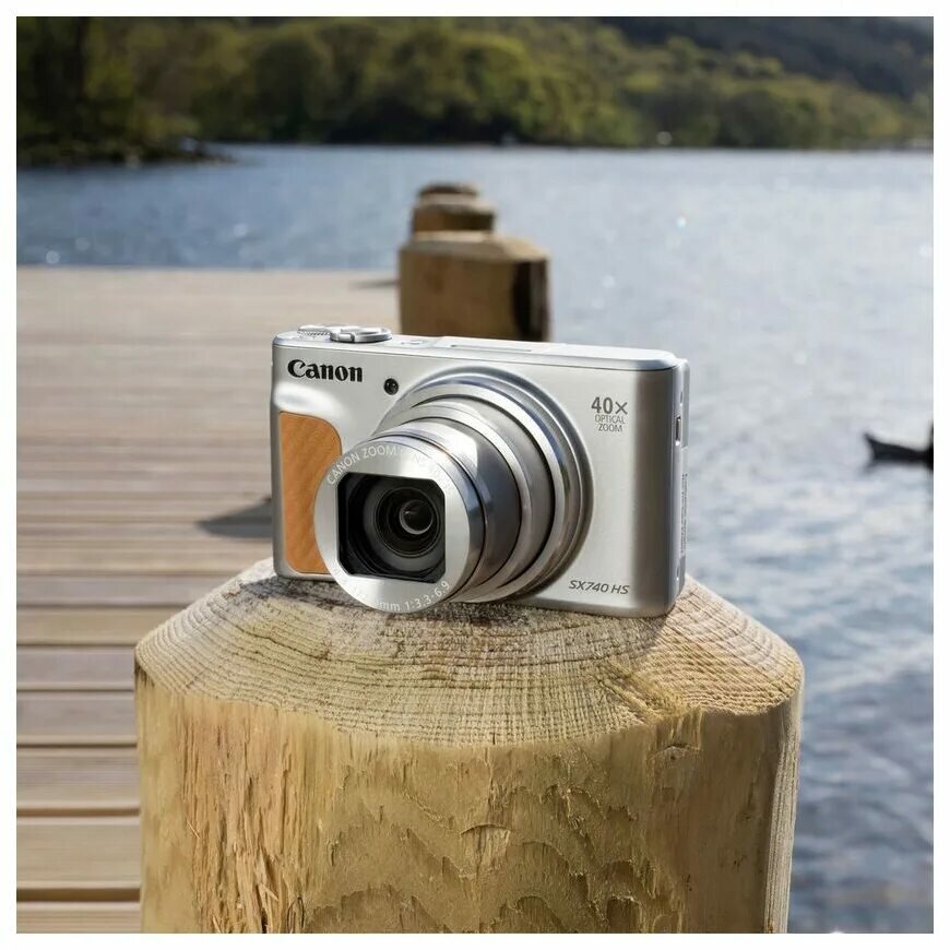 Фотоаппарат Canon SX740 Power Shot ( Silvery / Серебристый )