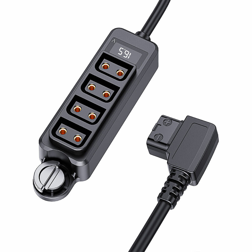 Разветвитель DigitalFoto Solution Limited 1-4 D-Tap с 1/4"-20 Screw & Voltage Monitor 77 см