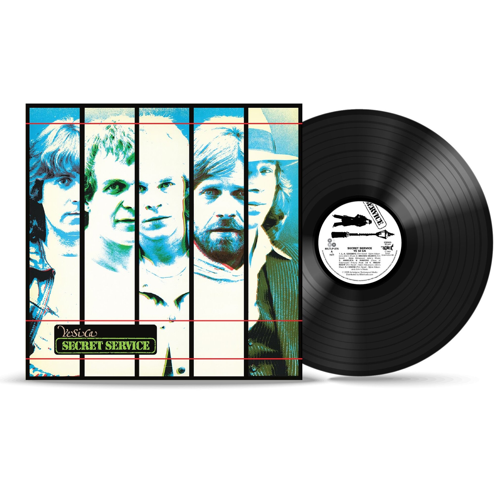 SECRET SERVICE - Ye Si Ca, (LP, Reissue, Remastered, Black Vinyl) Виниловая пластинка