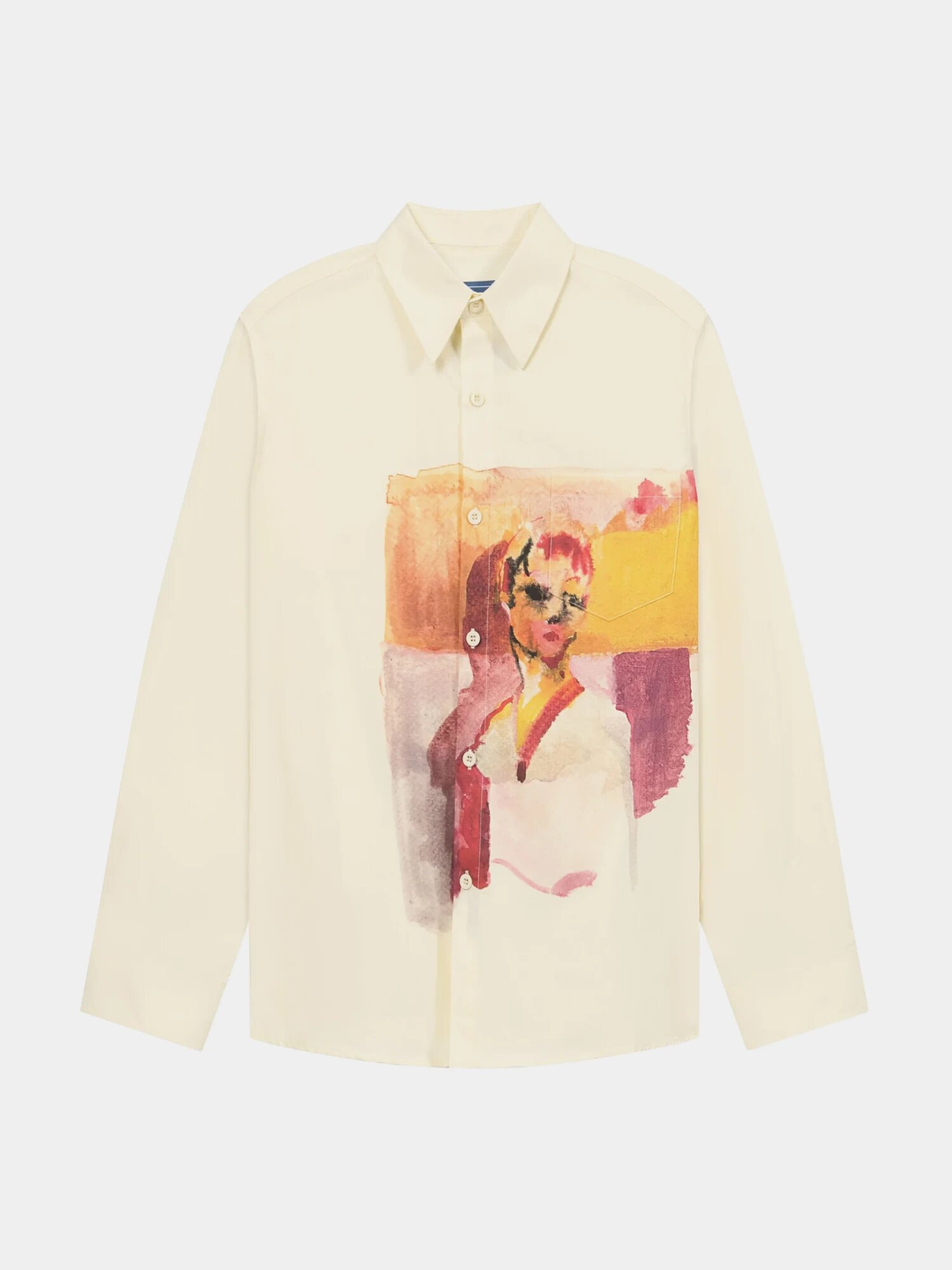 Рубашка Girl Painting Button Up