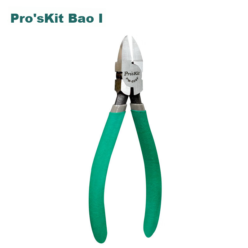 Pro'sKit PM-806F Тонкокрайние водопроводные клещи 159 мм ножницы для диагонального и бокового реза Стиль：Водопроводные