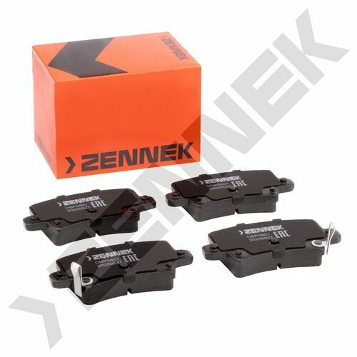 Колодки тормозные дисковые, задние honda civic 8 05-12 ZENNEK DBP0801