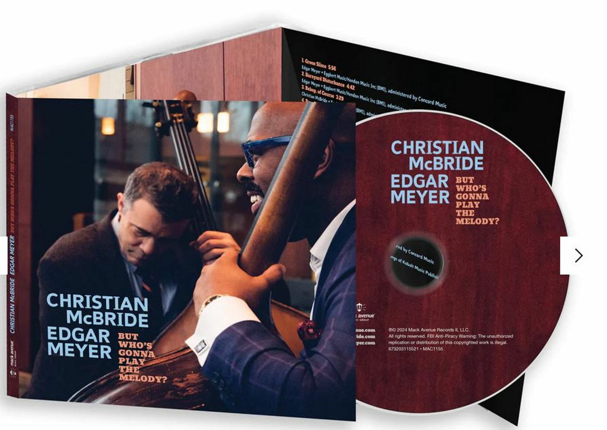 Компакт-диск Christian McBride & Edgar Meyer - But Who's Gonna Play The Melody? (CD) (1 CD)
