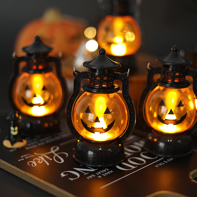 Переносной масляный светильник для Хэллоуина Jack-o-lantern-3 шт