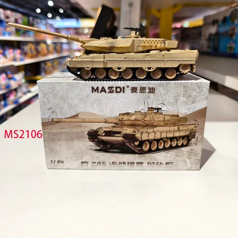 Модель танка MASSDI Leopard 2 A6 1/64 P-MS2106