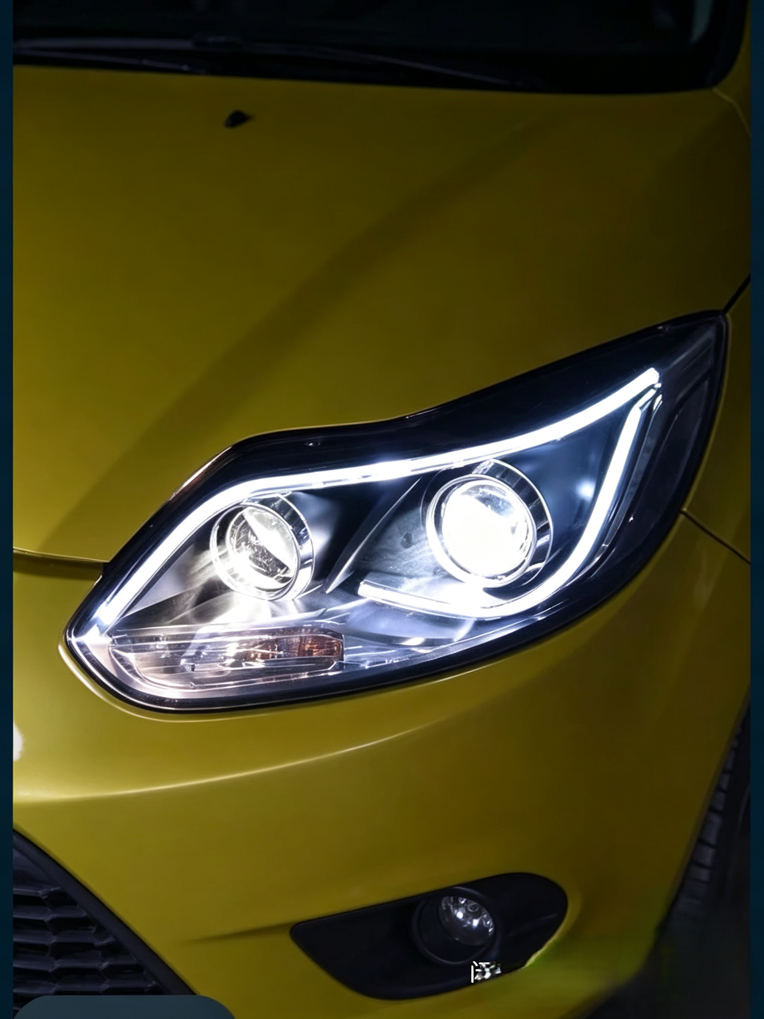 Фары для автомобиля, для Ford Focus, 2 передние, светодиодные