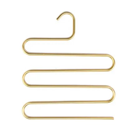 Многофункциональная алюминиевая вешалка 5 уровней Golden