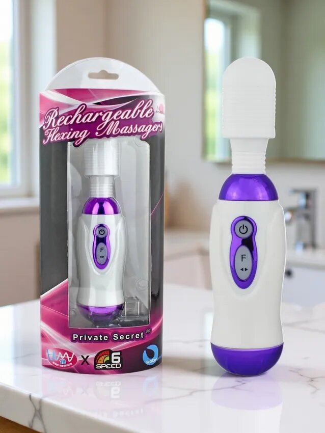 Вибромассажер Aphrodisia Rechargeable Flexing, 10 режимов, пластик, силикон