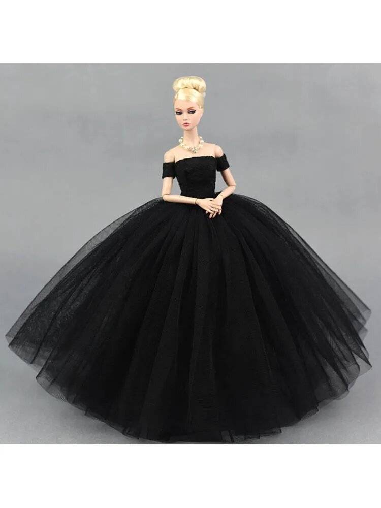 Высококачественное свадебное платье и фата для куклы Барби Barbie