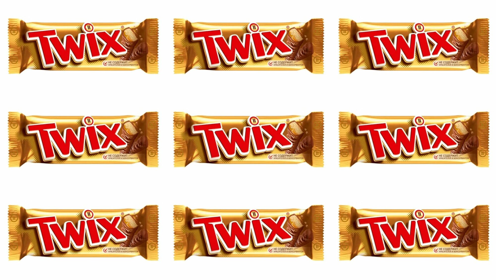 Twix Батончик шоколадный С печеньем и карамелью, 55 г, 9 шт