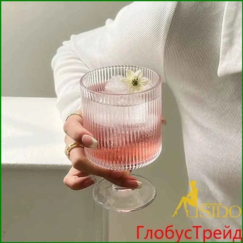 Стакан граненый 250 мл 1 шт прозрачный