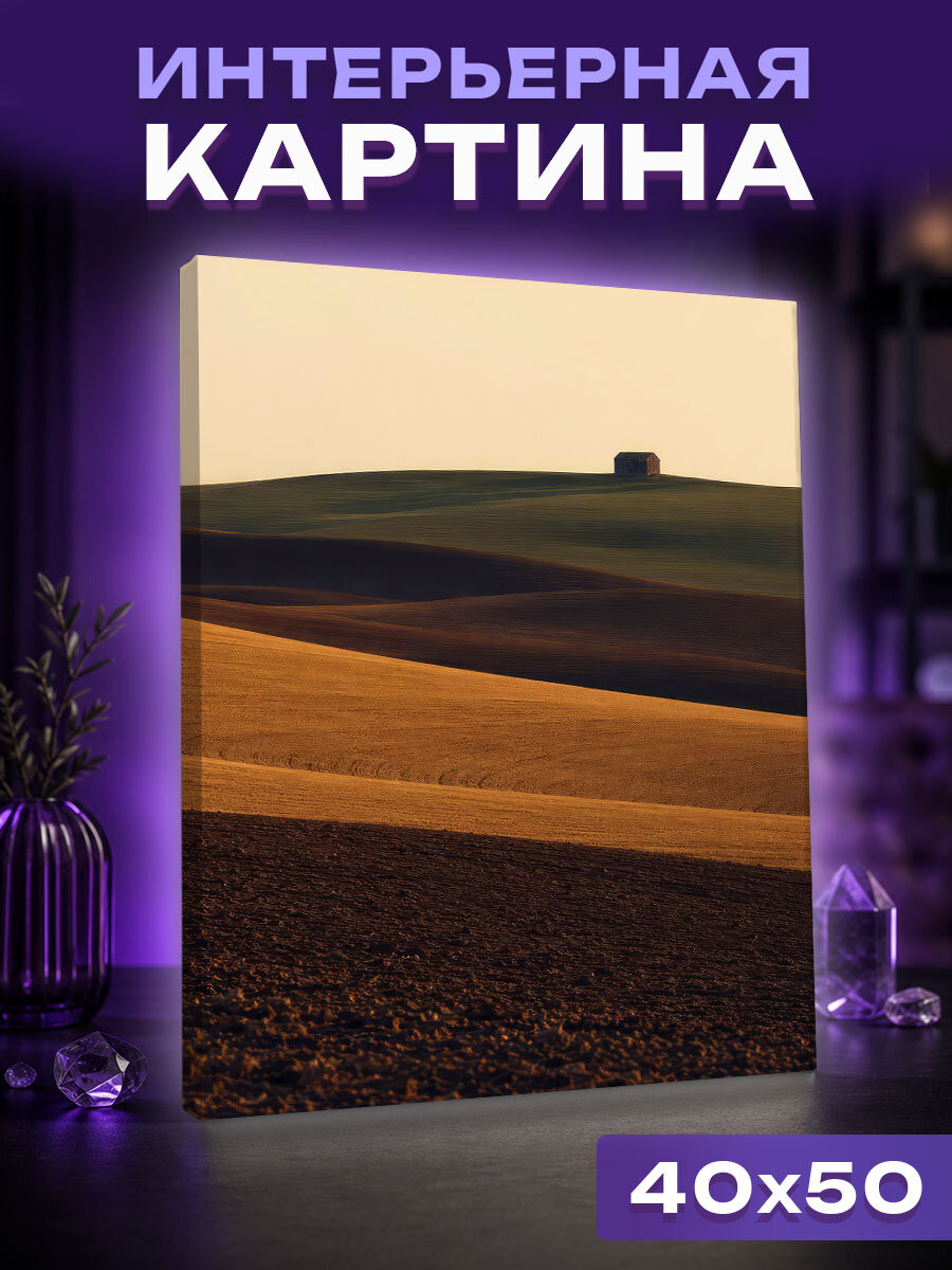 Интерьерная картина Линии земли