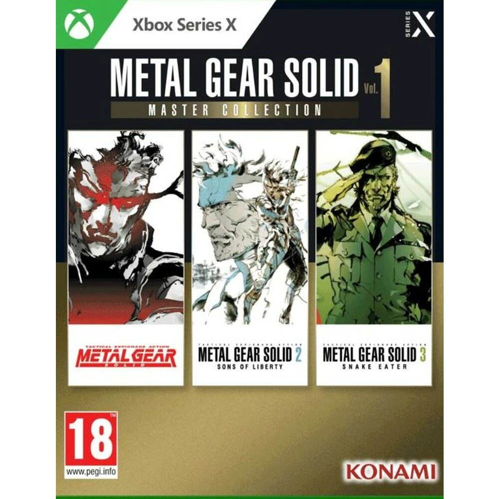 Игра Metal Gear Solid: Master Collection Vol. 1 (Xbox Series X) Konami Blu-ray диск 18+