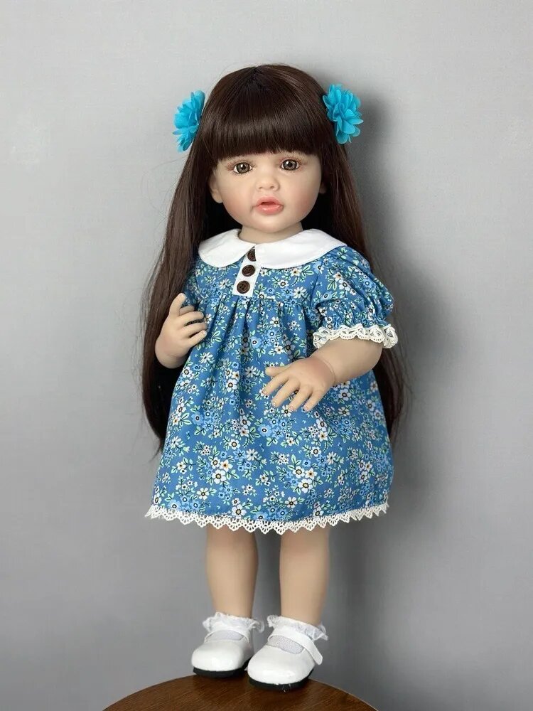 BZDOLL Кукла реборн 55CM реалистичная виниловая Игрушки