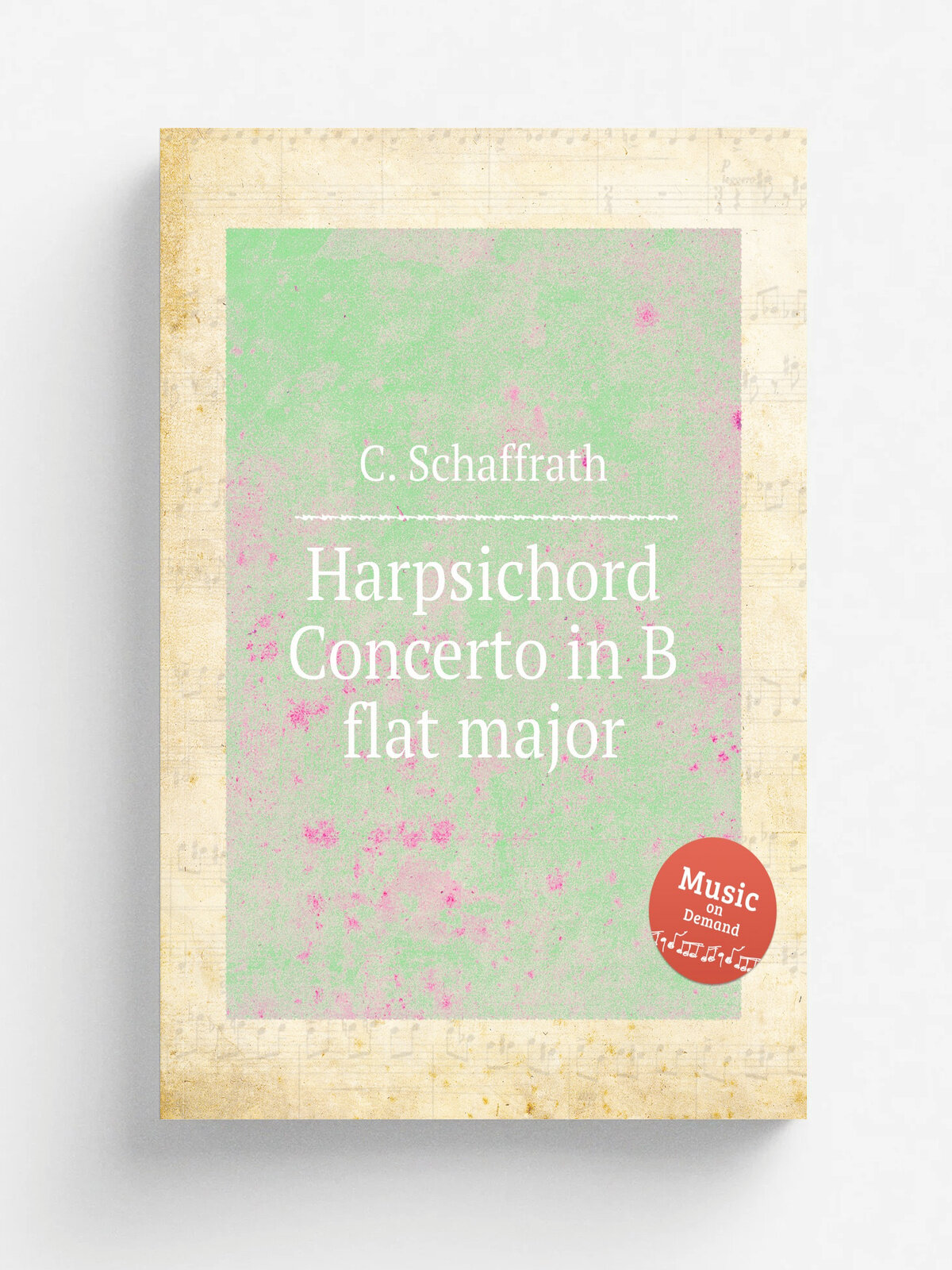 Harpsichord Concerto in B flat major | C. Schaffrath | Репринт