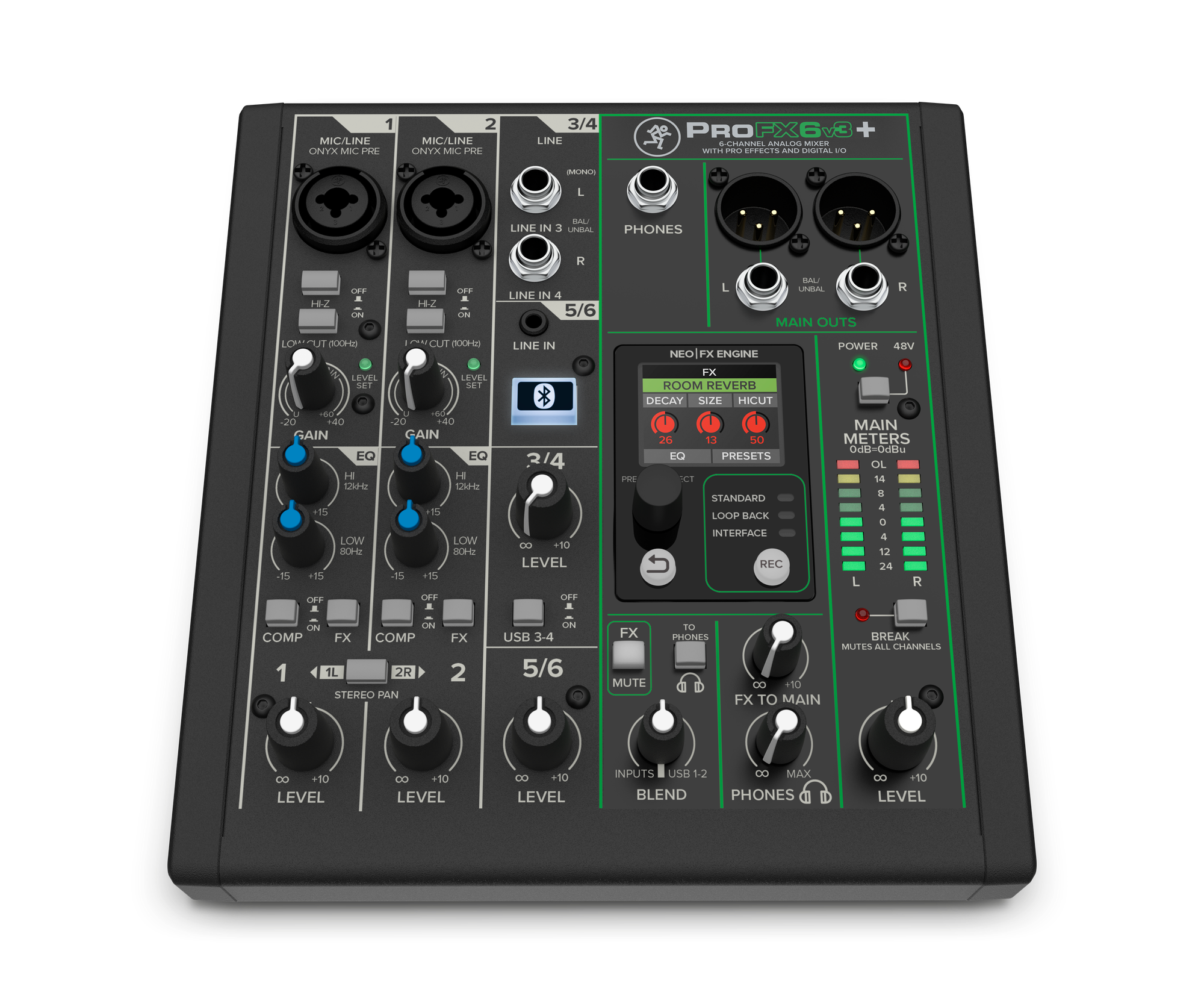 MACKIE ProFX6v3+ микшер
