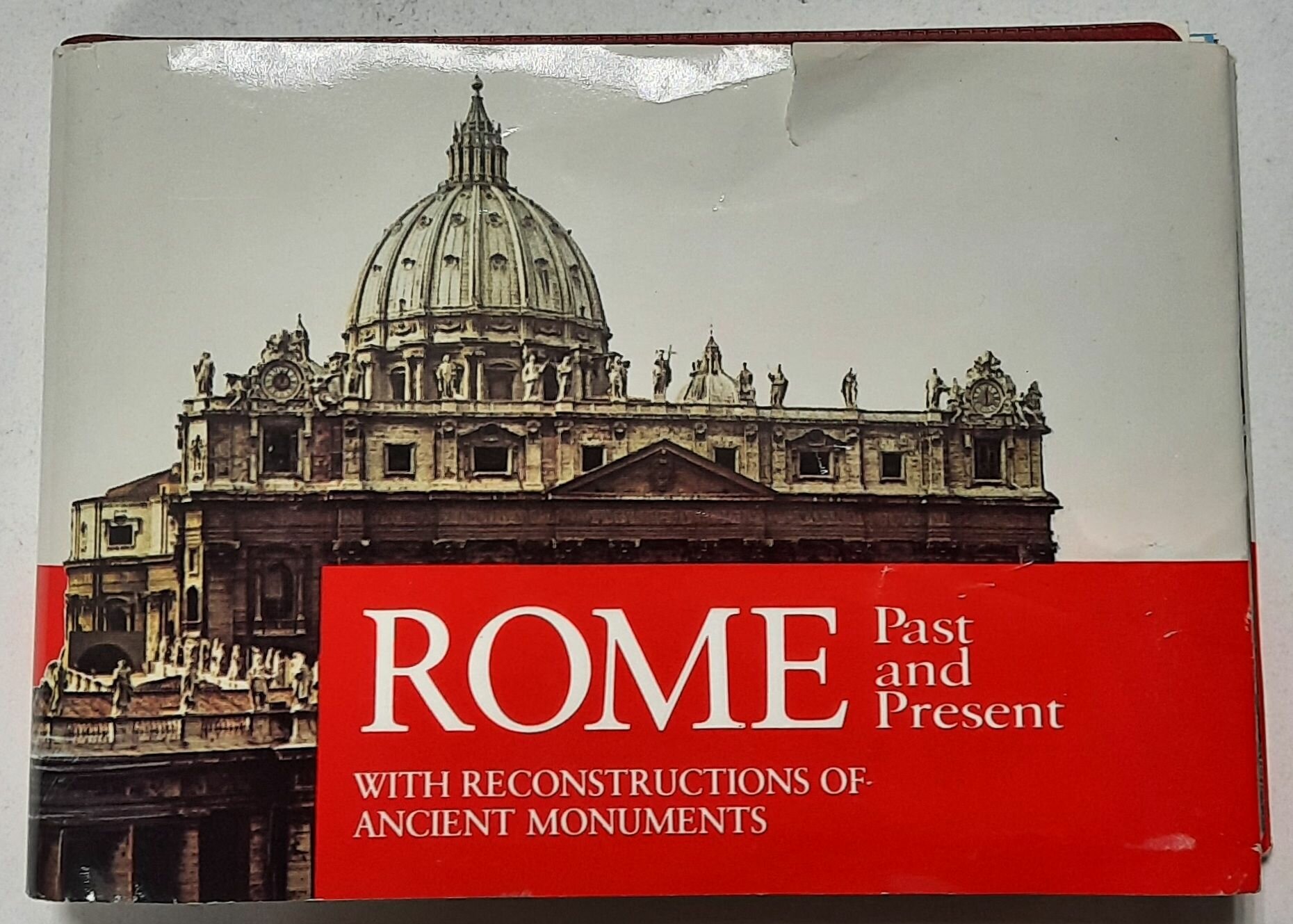 Rome with reconstructions of ancient monuments