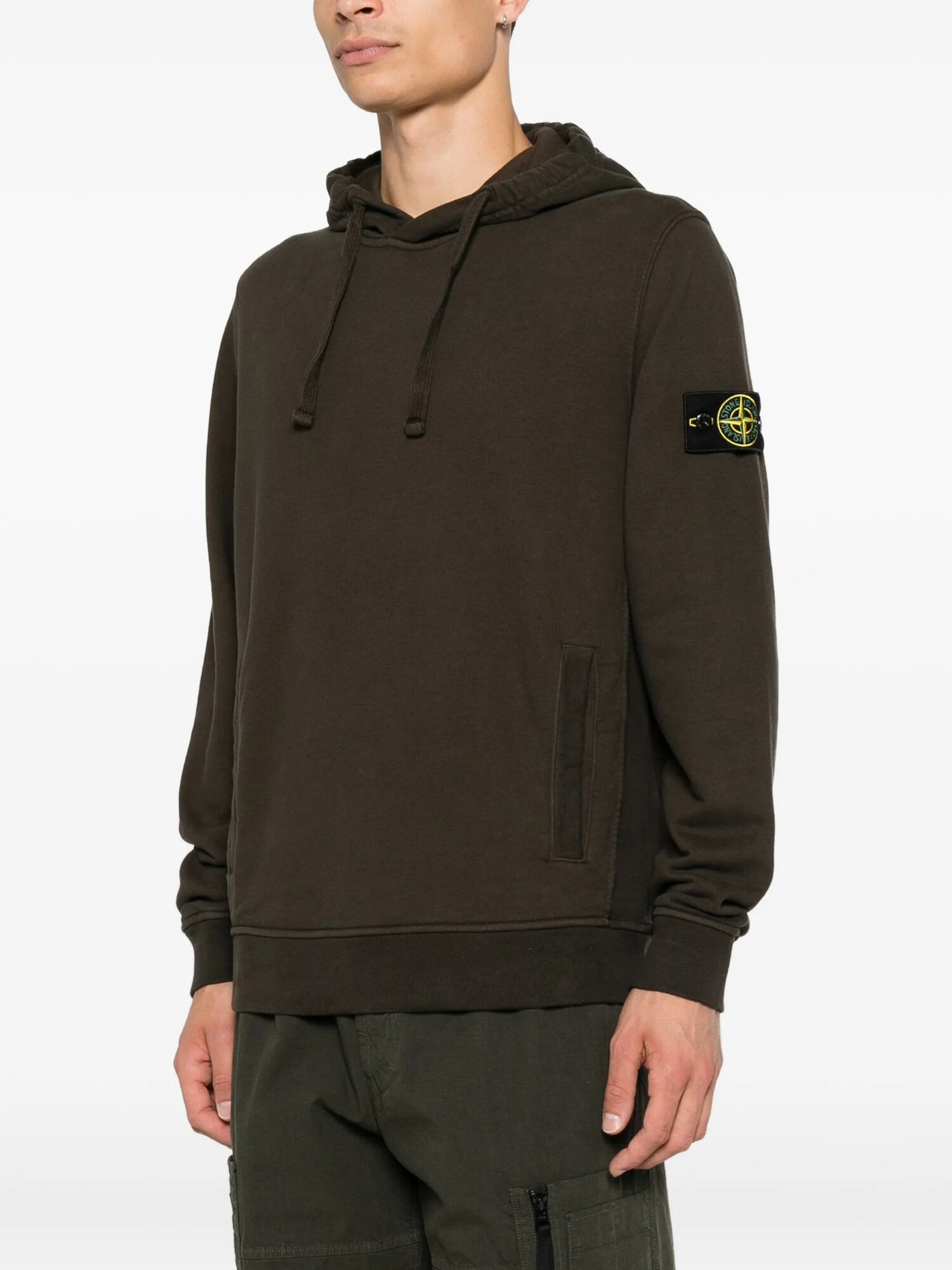 Худи Stone Island Compass-patch hoodie, размер S — фото 1