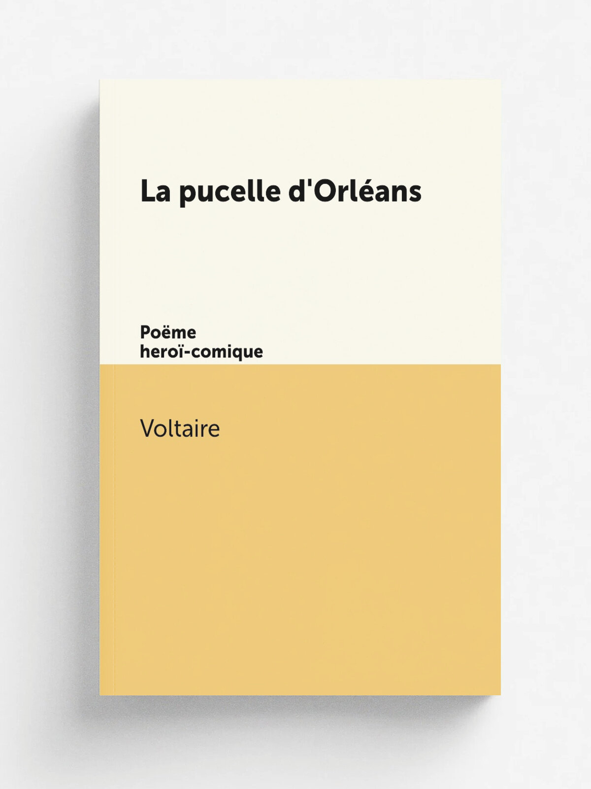 La pucelle d'Orl. ans. Po.me hero.-comique